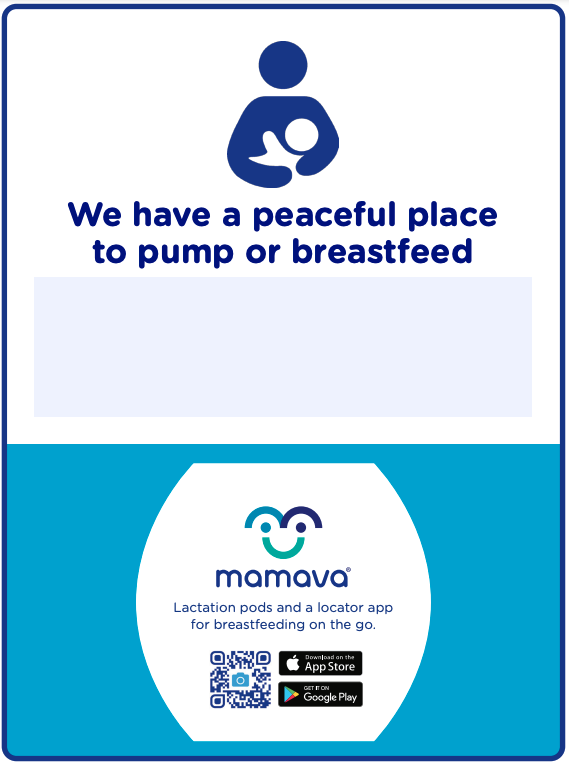 Does Mamava offer wayfinding signage?